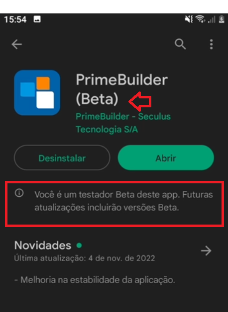 Como se tornar um Beta Tester do PrimeBuilder na PlayStore – Ajuda ...